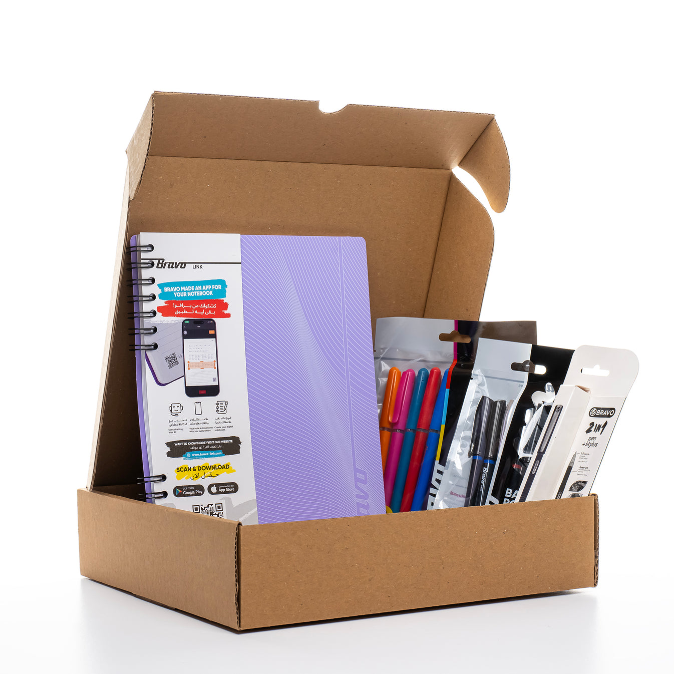 Link Bundle - Plastic Cover Link Notebook – BRAVO