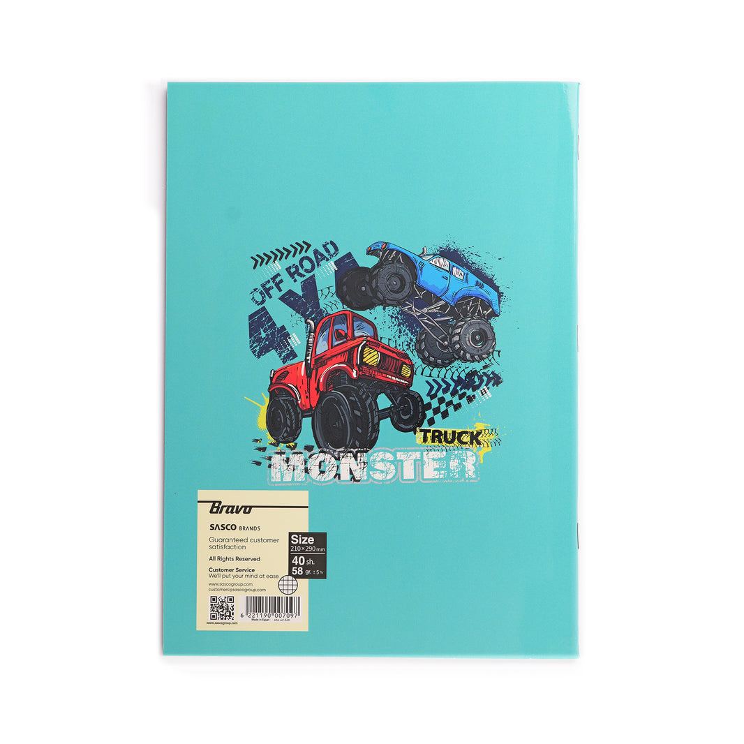 Stapled Notebook – BRAVO