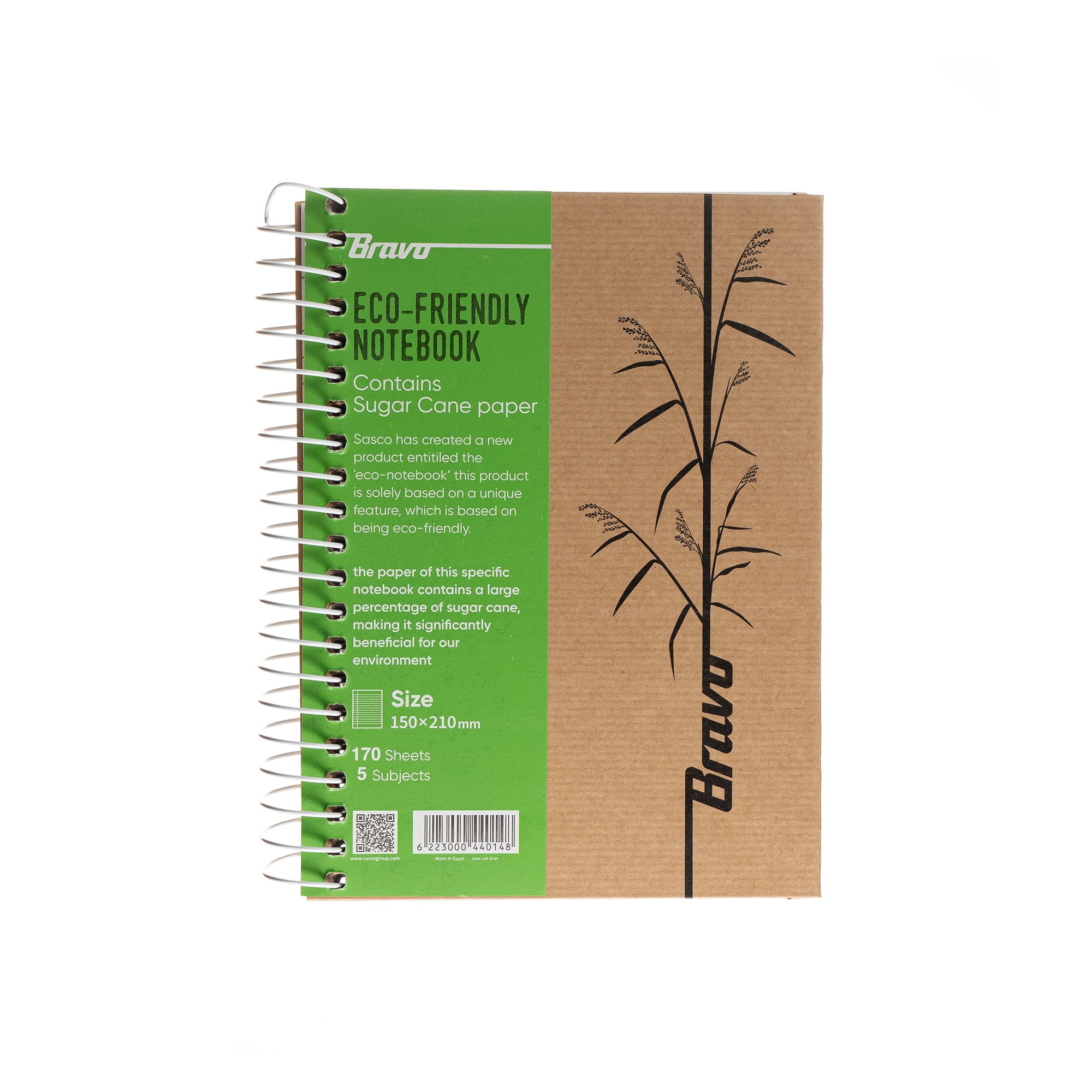 Eco Notebook - A5 – BRAVO